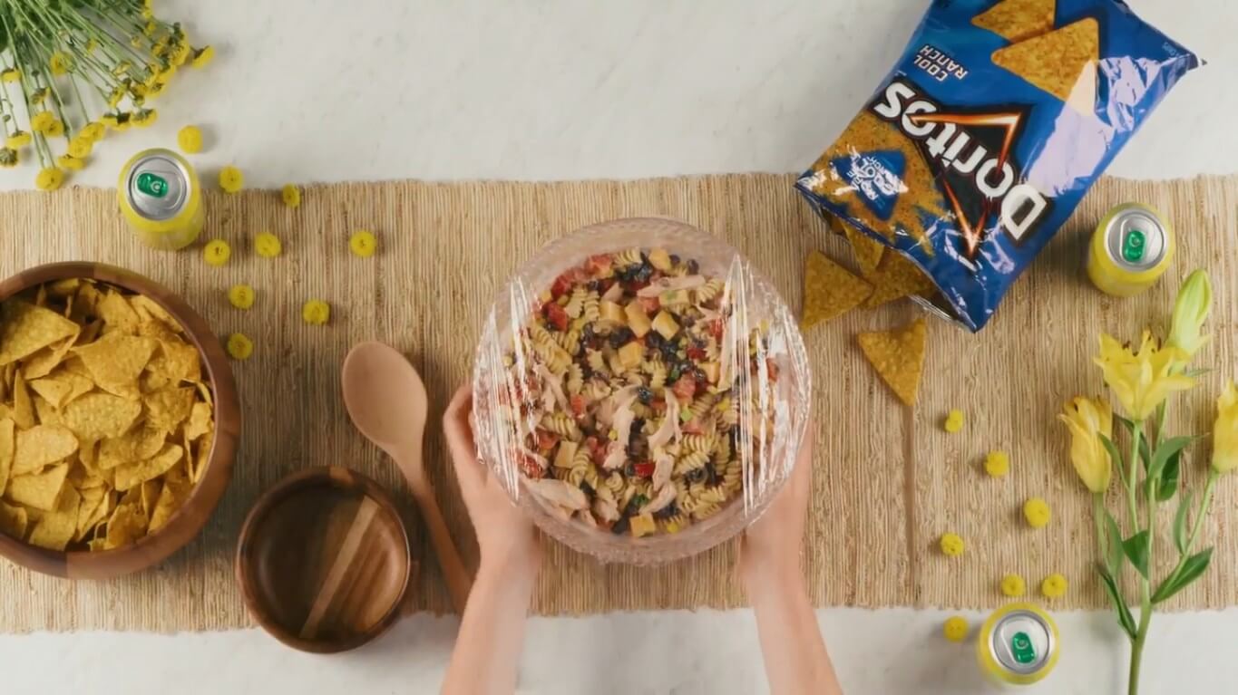 DORITOS® Southwest Ranch Chicken Pasta Salad | More Smiles With Every Bite