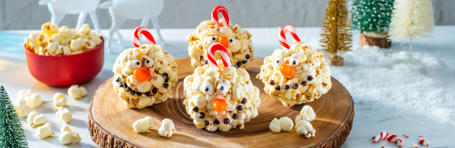 SMARTFOOD® Snowman Popcorn Balls | More Smiles With Every Bite