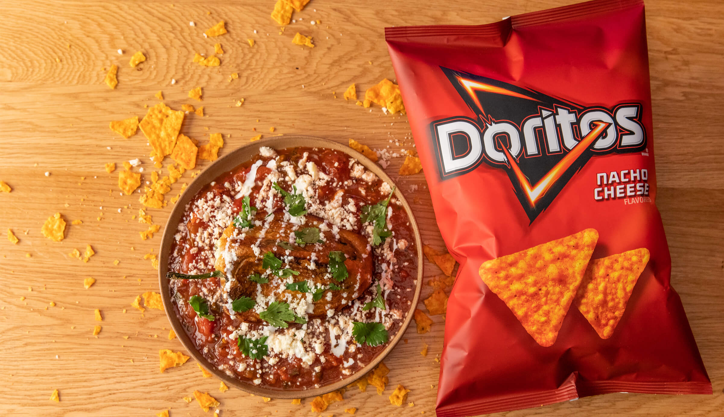 Doritos® Nacho Cheese Chile Relleno | More Smiles With Every Bite