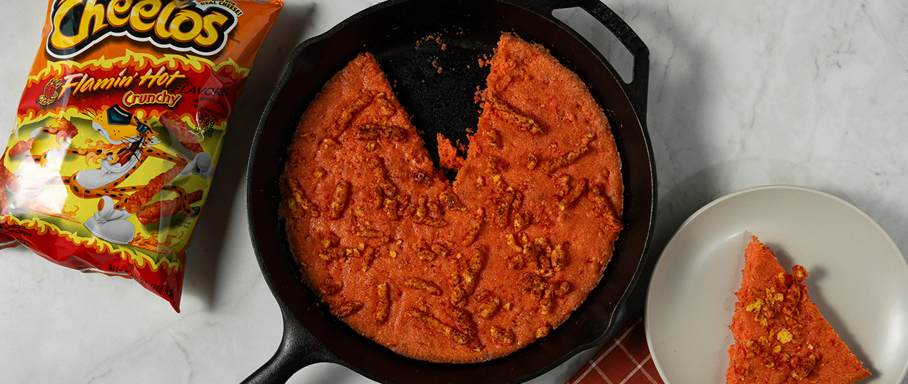 Cheetos® Flamin’ Hot® Cornbread | More Smiles With Every Bite